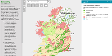 Geothermal suitability maps - ground source heat